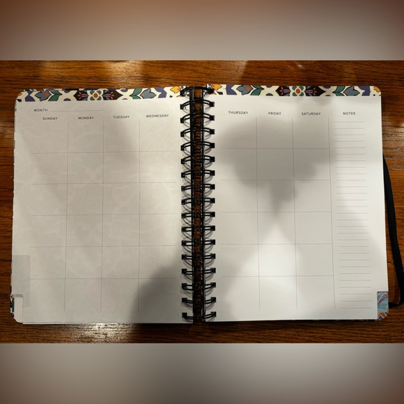 Vera Bradley | Office | Nwot Vera Bradley Undated 2 Month Calendar ...